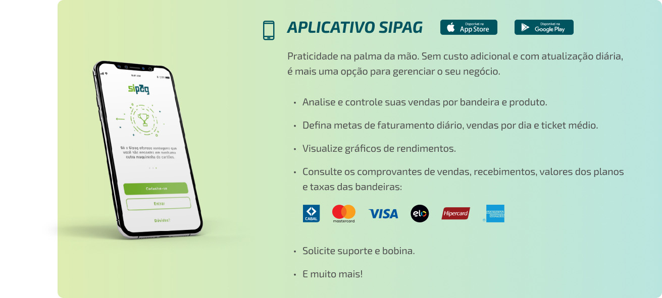 Sipag - Soluções Integradas de Pagamento - Serviços